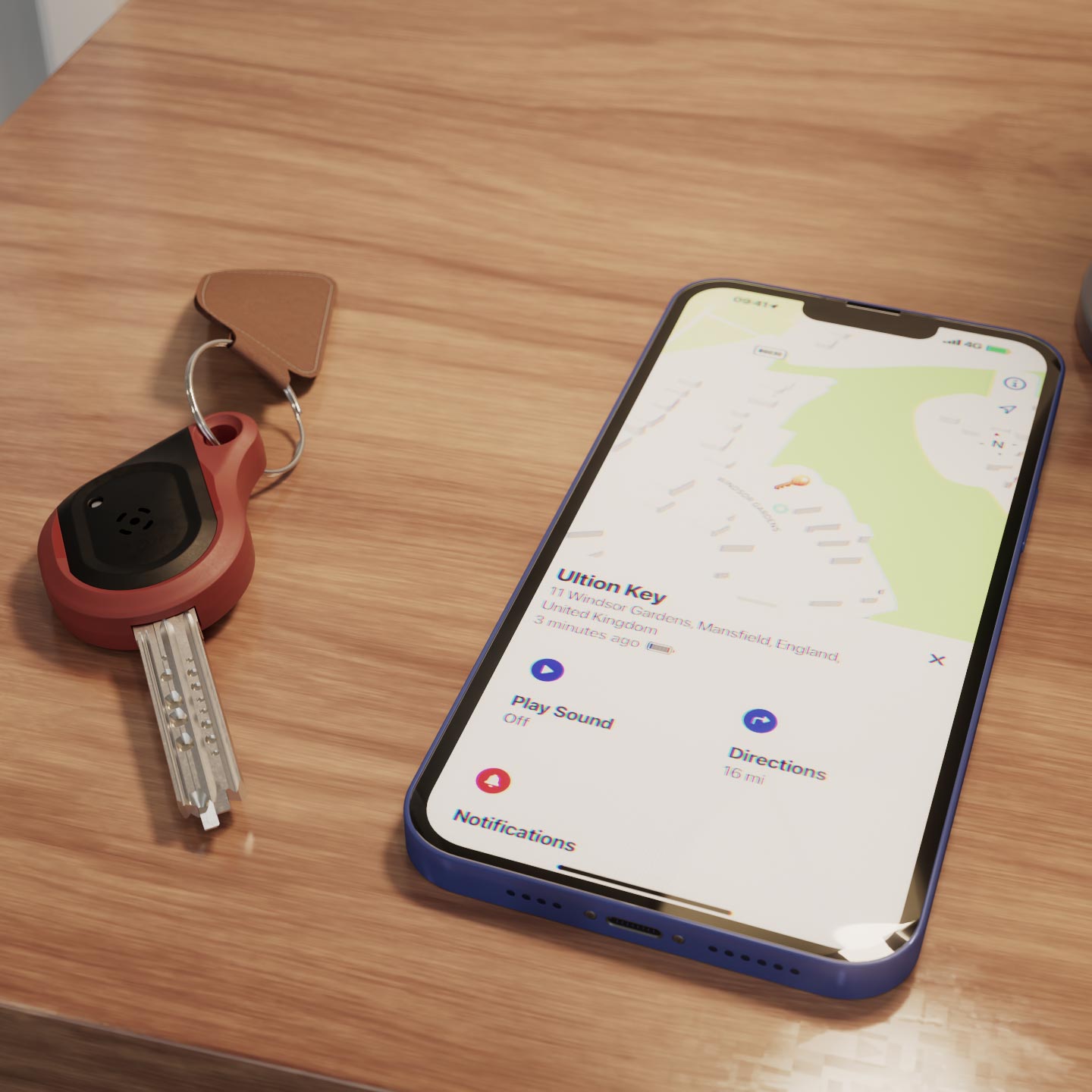 KeyTag uses Apple Find My to find your door keys - Ultion Lock