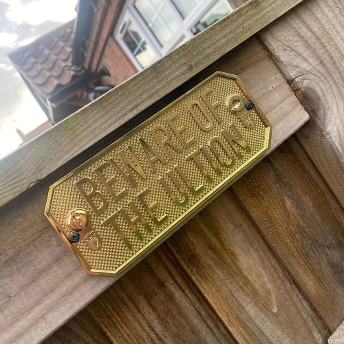 Ultion Gate Sign - Ultion Lock